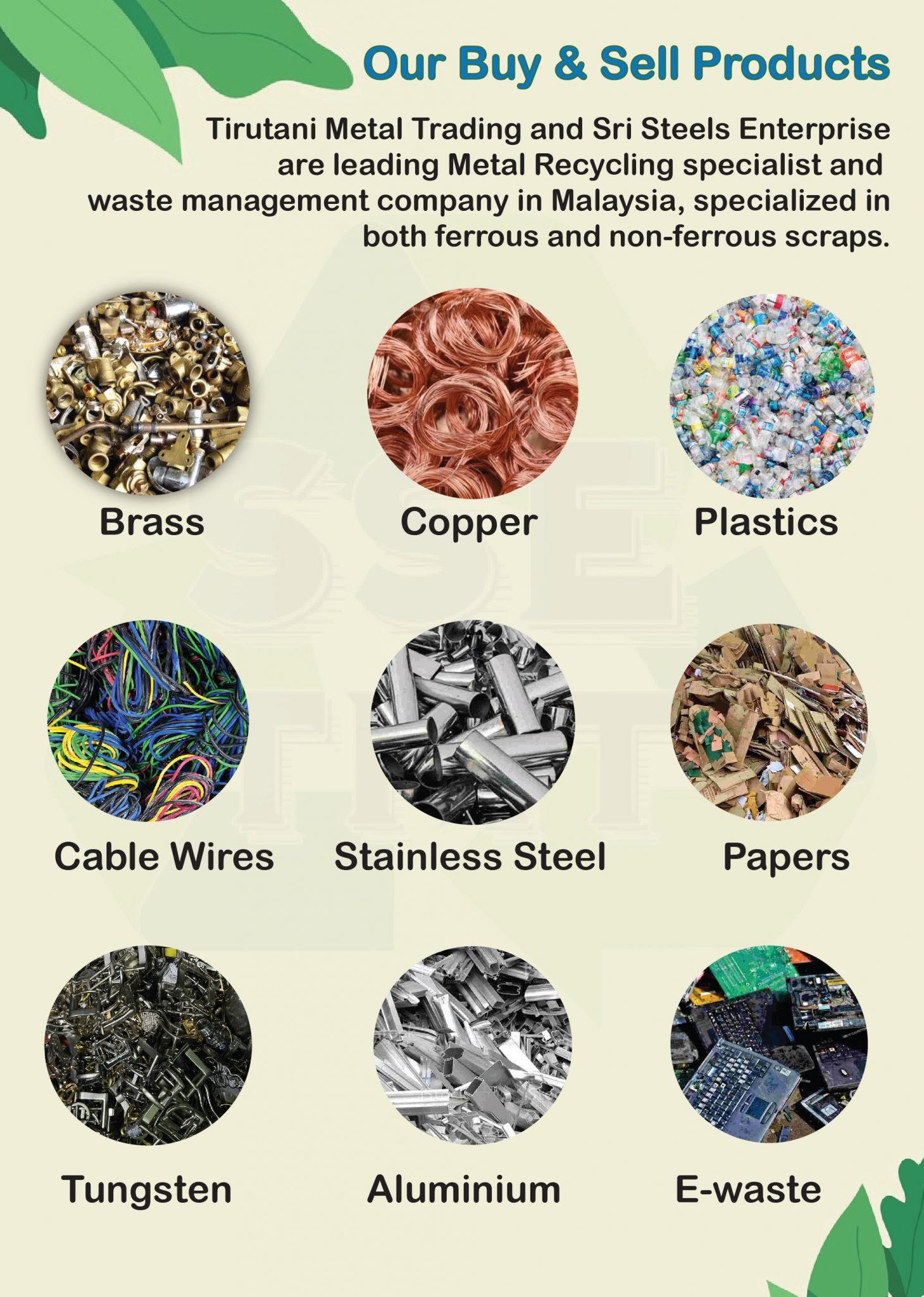 Gallery – Scrap Products – Sri Steels (M) Sdn Bhd buy scrap metal near me